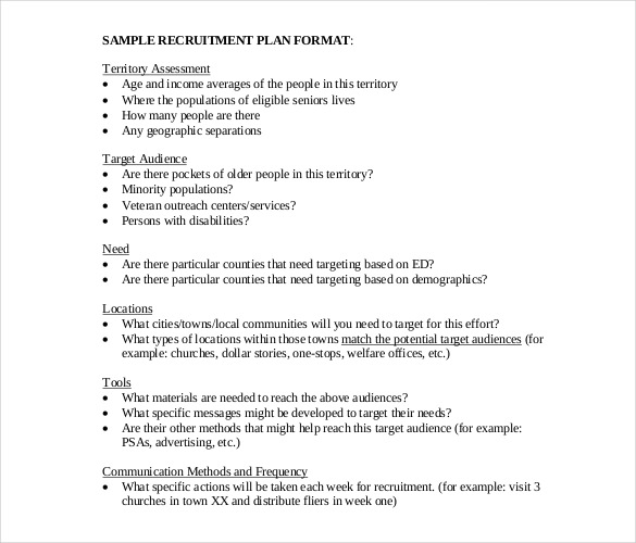 18+ Recruitment Strategy Templates in Docs | PDF | MS Word | Pages