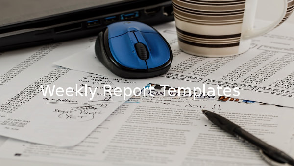 25+ Weekly Report Templates - Free Sample, Example, Format Download