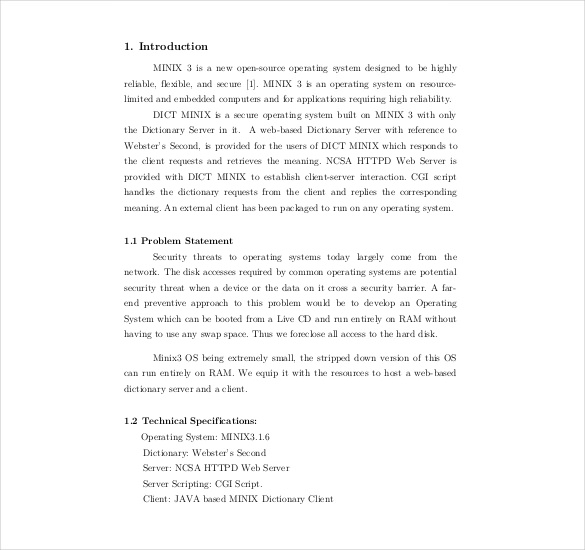 Free 40+ Project Report Templates - PDF, word, Doc, Pages