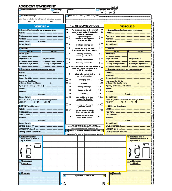 How To Write An Accident Report Example