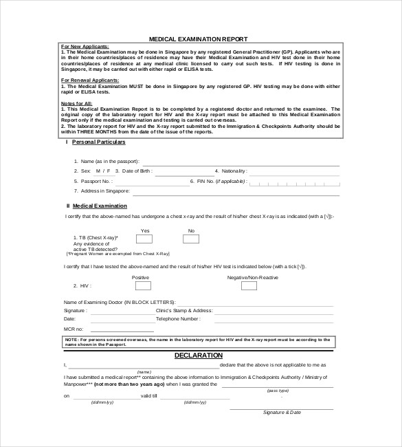 16+ Medical Report Templates - Free Sample, Example, Format Download