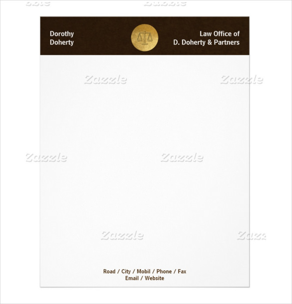 12+ Legal Letterhead Templates - Free Word, PDF Format Download