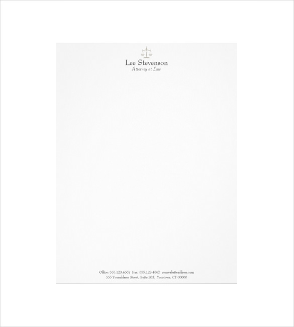 15+ Law Firm Letterhead Templates in AI | MS Word | Pages | PSD ...