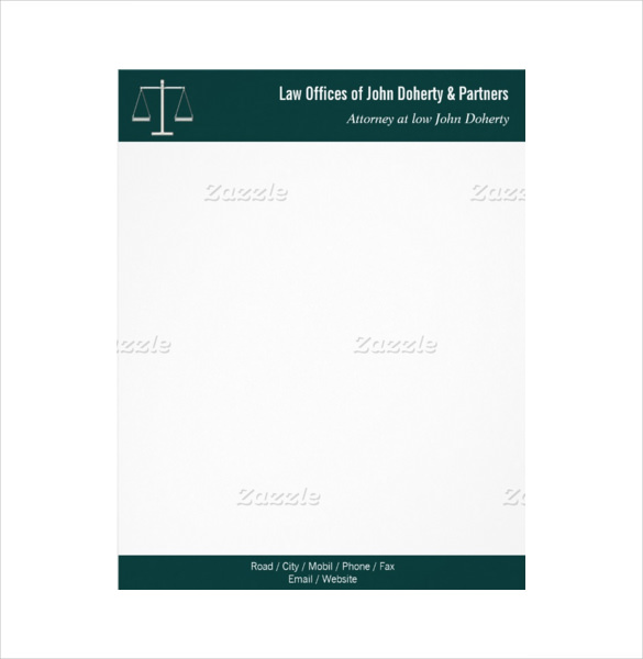 27+ Law Firm Letterhead Templates in AI | MS Word | Pages | PSD ...