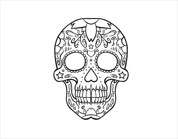 Skull Drawing Template 14 Free PDF Documents Download 