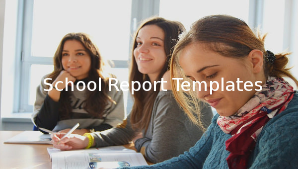 School Report Template - 24+ Free Sample, Example, Format Download