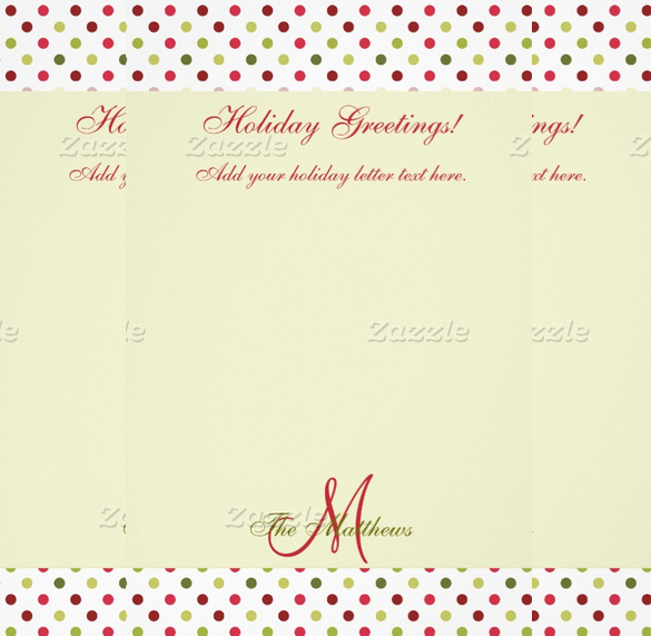 Holiday Letter Template – 14+ Free Word, PDF, PSD, Format Download