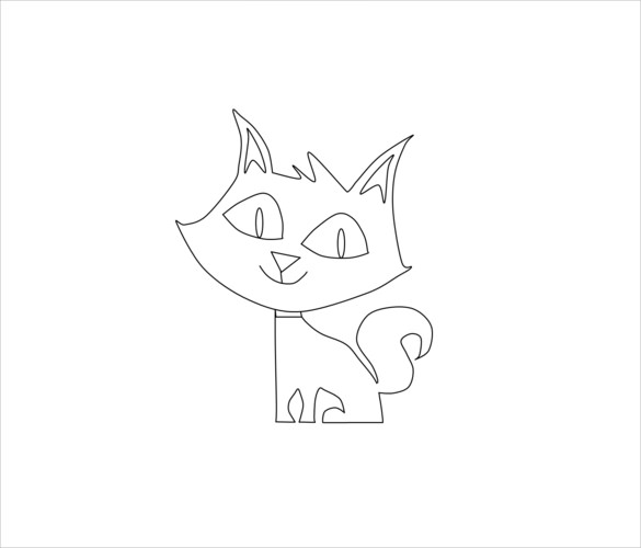 Cat Drawings Template – 13+ Free PDF Documents Format Download