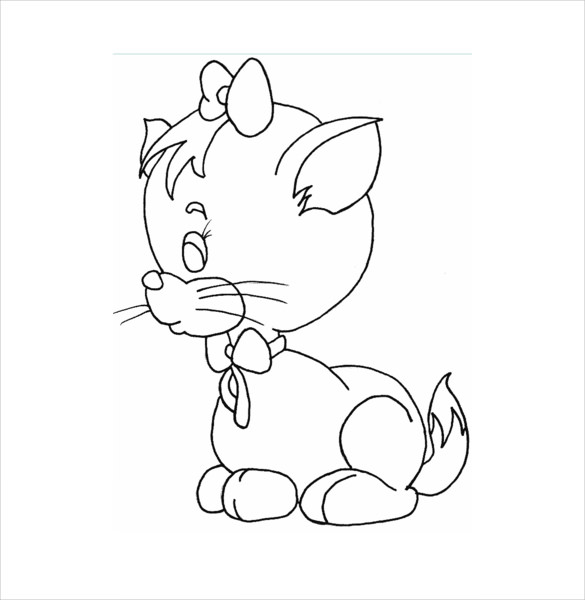 Cat Drawings Template – 13+ Free PDF Documents Format Download