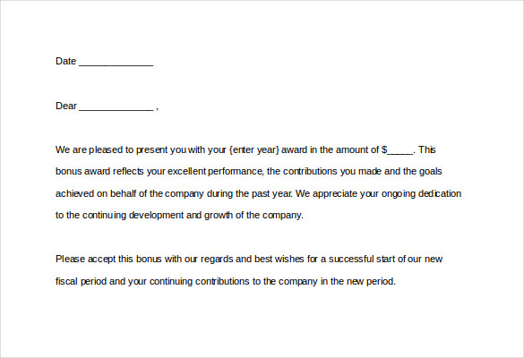 23+ Award Letter Templates - PDF, DOC