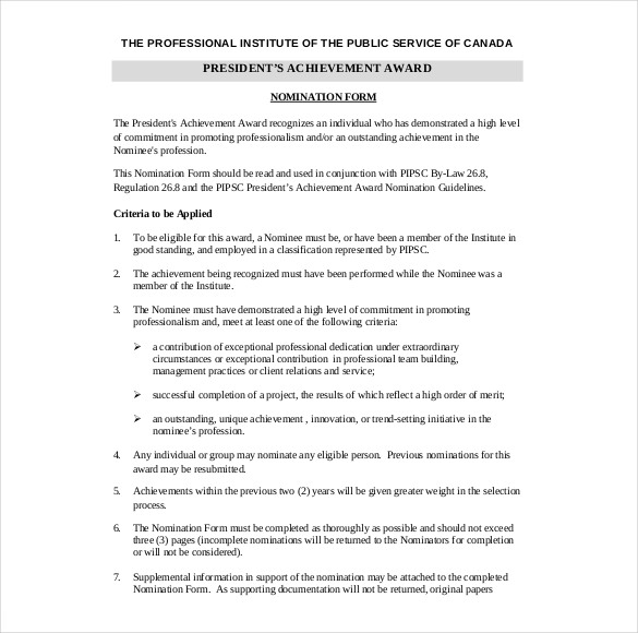 23+ Award Letter Templates - PDF, DOC