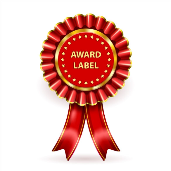 Award Ribbon Template 8 Free PSD EPS PDF Format Download