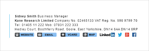 32+ Gmail Signature Templates - Samples, Examples & Format!