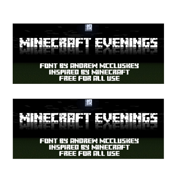 Minecraft Font - 15+ Free OTF, TTF Format Download | Free & Premium ...