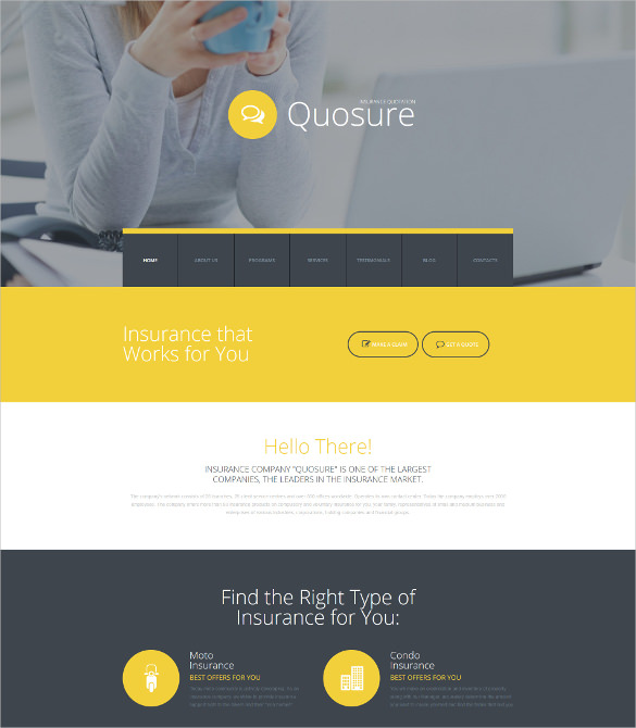 26+ Insurance Website Themes & Templates
