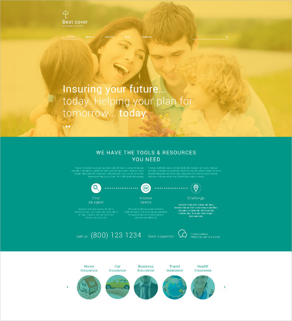 26+ Insurance Website Themes & Templates