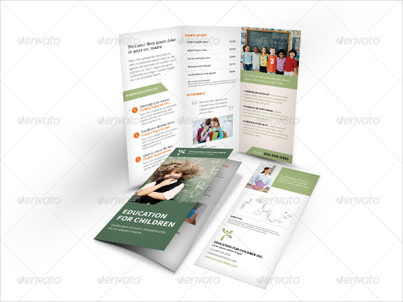 Education Brochure Template - 27+ Free PSD, EPS, Indesign Format Download