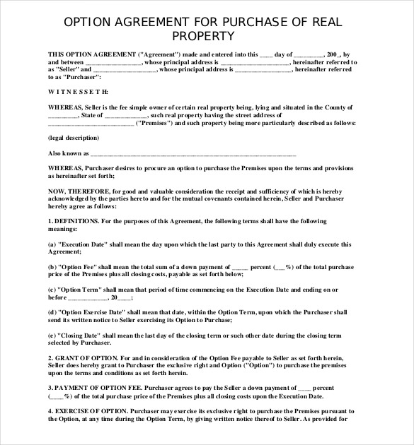 Purchase Agreement Template - 28+ Free Word, PDF Document Download
