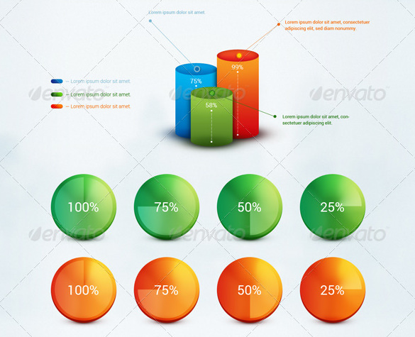 62+ PSD Infographic Element - PSD, EPS, Vector