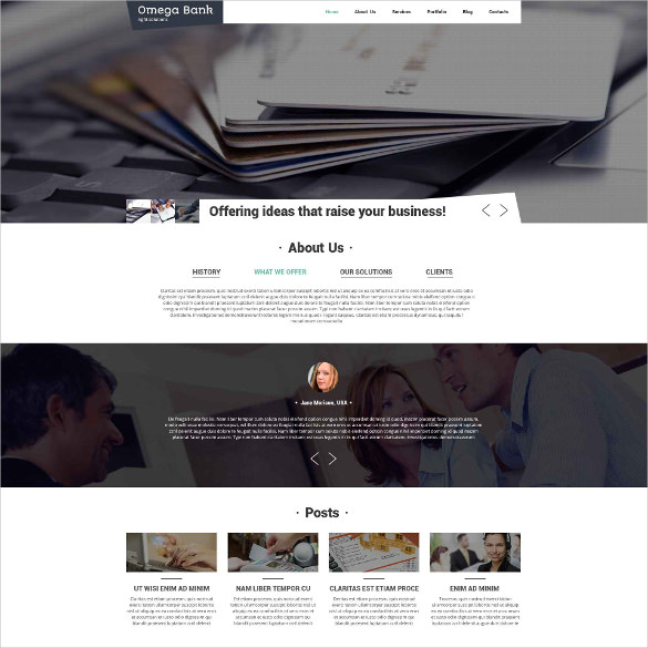 27+ Accounting Website Themes & Templates