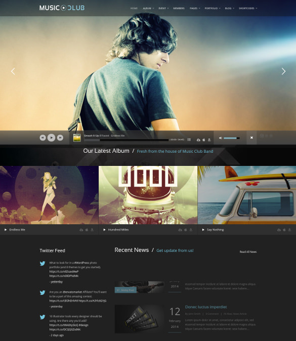 29+ Radio Station Website Themes & Templates