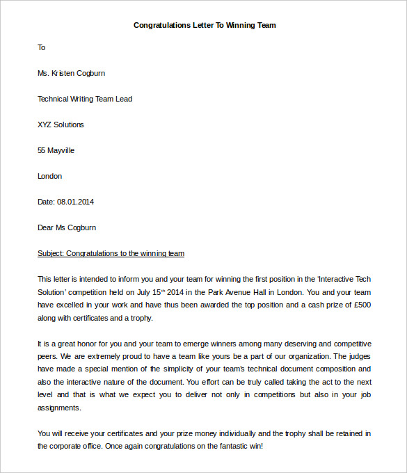 44+ Personal Letter Templates - PDF, DOC