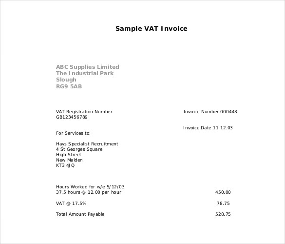 Invoice Format Template - 53+ Free Word, PDF Documents Download