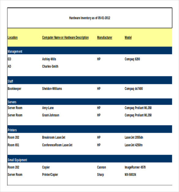 Inventory Form Template – 13+ Free Excel, Word, PDF Documents Download