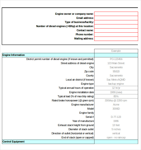 Inventory Form Template – 13+ Free Excel, Word, PDF Documents Download