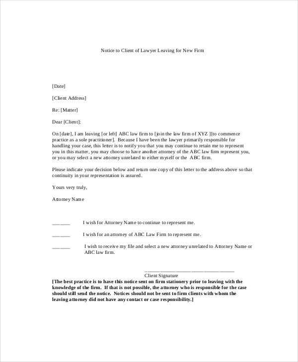 Notice Template 8 Free Word PDF Documents Download Free Premium