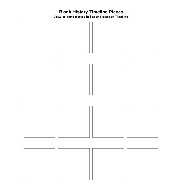47+ Blank Timeline Templates - PSD, DOC, PDF