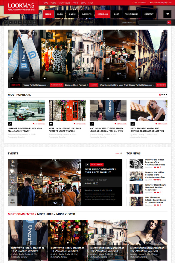 18+ Responsive Video Website Themes & Templates