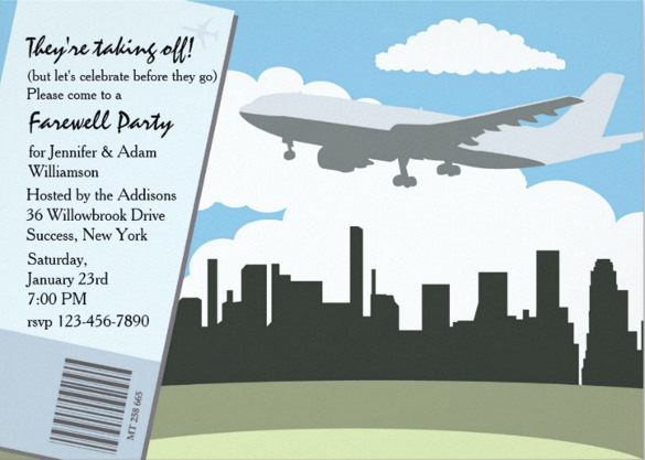 Farewell Party Invitation Template - 29+ Free PSD Format Download!