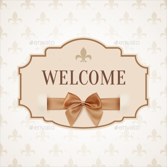 Welcome Banner Template – 17+ Free PSD, AI, Vector EPS, Illustrator ...