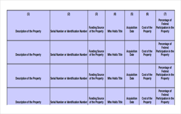 Equipment Inventory Template - 16 Free Word, Excel, PDF Documents Download
