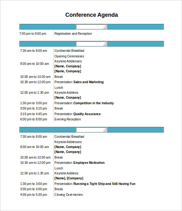 51 Meeting Agenda Templates PDF DOC