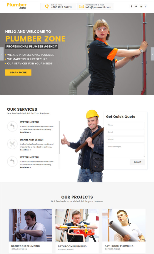 42+ Engineering Website Themes & Templates