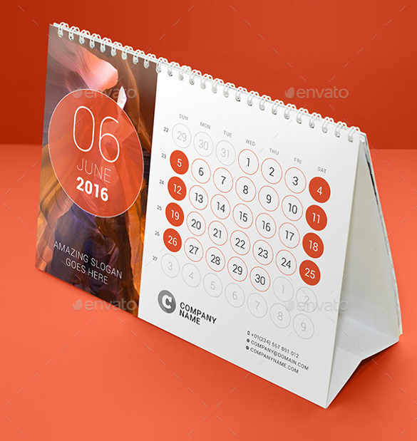 Desk Calendar Template - 42+ Free PSD, AI, Indesign, EPS Formats Download