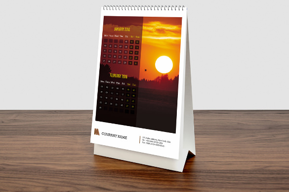 Desk Calendar Template - 42+ Free PSD, AI, Indesign, EPS Formats Download