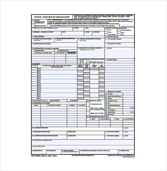 30+ Travel Voucher Templates - PSD, Ai, InDesign, Word