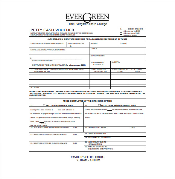 14+ Free Voucher Templates -Word, Excel, PDF