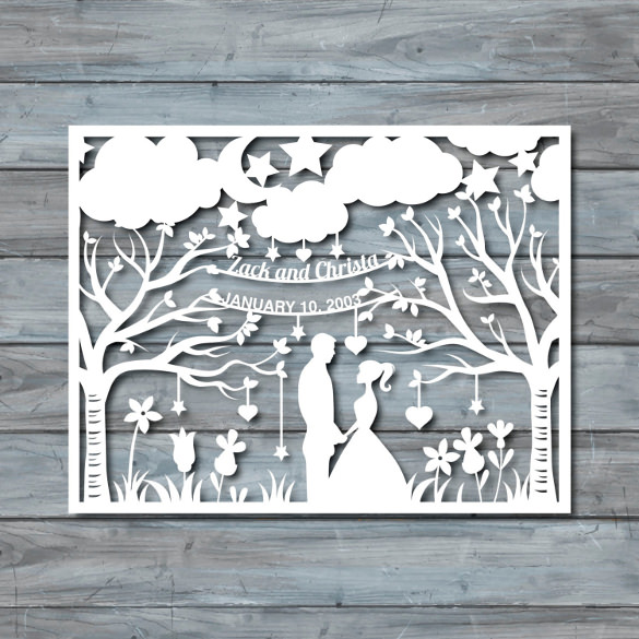 Free Layered Paper Cutting Templates PRINTABLE TEMPLATES