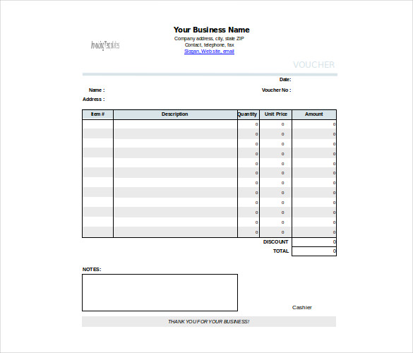 34+ Cash Voucher Templates - PDF, Word, PSD