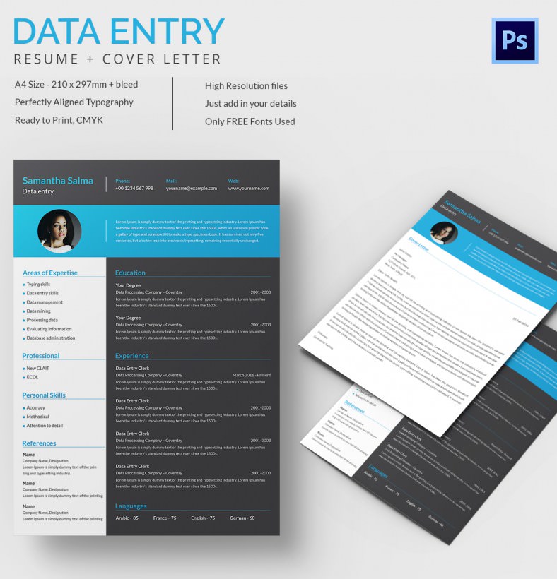 Resume Templates – 127+ Free Samples, Examples & Format Download!