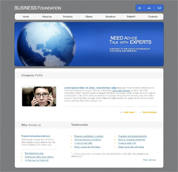 Static Web Page Template Free Download BEST HOME DESIGN IDEAS