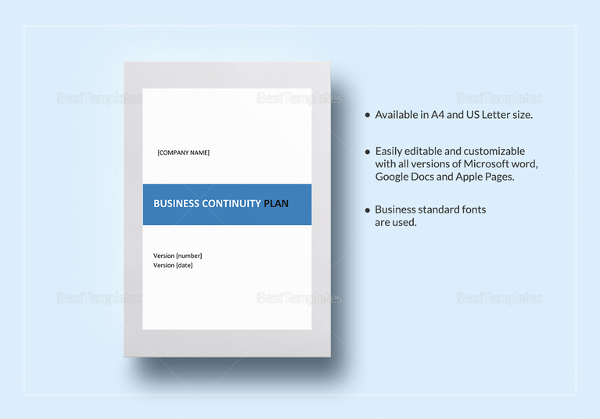 Business Plan Template - 47+ Examples in Word