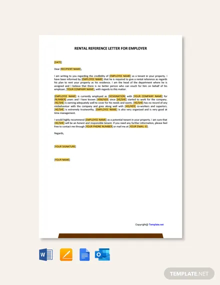 Reference Letter Templates – 40+ Free Word, PDF Documents Download