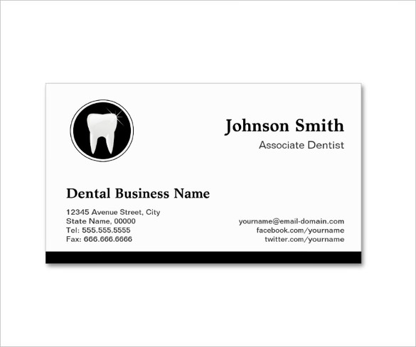 44+Dental Business Card Templates - PSD, Word, AI
