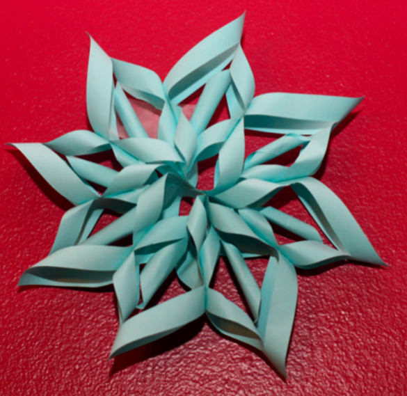 21 Awesome 3D Paper Snowflake Ideas