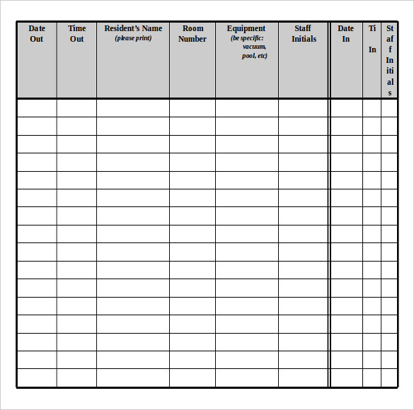 12+ Equipment Inventory Template – Free, Sample, Example, Format Download